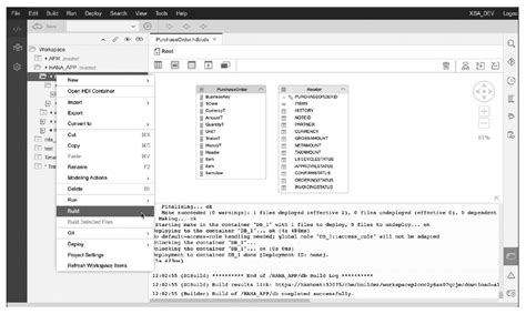 the sap hana deployment infrastructure