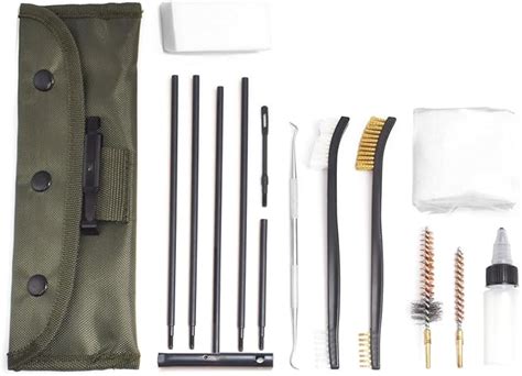 Motanar Rifle Gun Cleaning Kit Set Pistol Brushes Cleaner