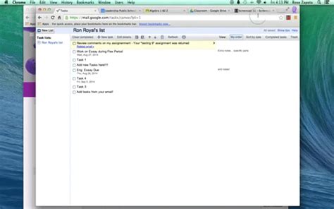 Google Tasks Create From The Bookmarked Google Canvas On Make A GIF