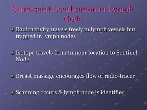 PPT BREAST SENTINEL NODE LOCALISATION BIOPSY PowerPoint Presentation ID