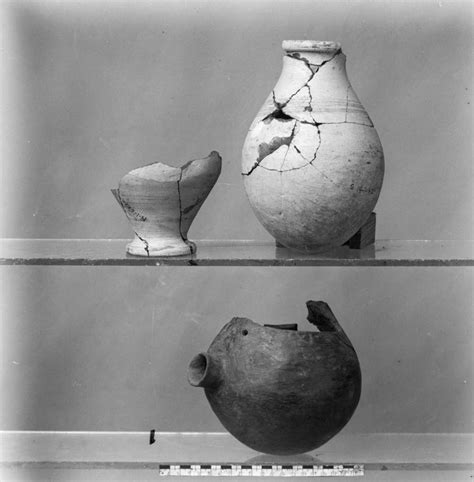 Redware Jar Fragments With White Wash Slip Works Museum Of Fine