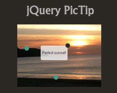 PicTip JQuery Plugin To Add Handy Tooltips JQuery Plugins