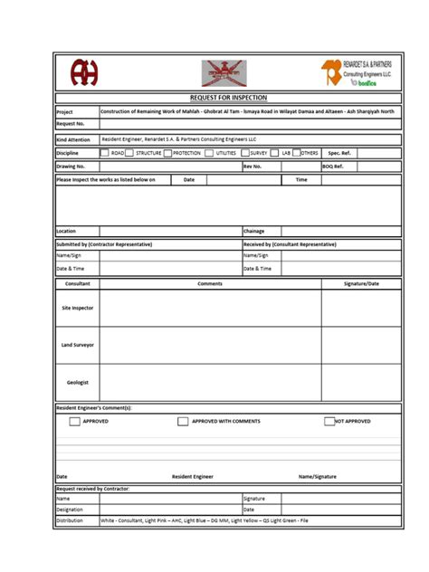 Rfi Format Final Pdf