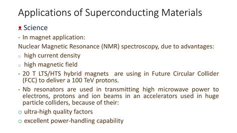 Application Of Superconductors Pptx