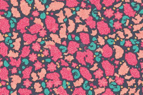 Ai Generative Texture Background The Pattern Of Fabric Pattern Stock Illustration Illustration