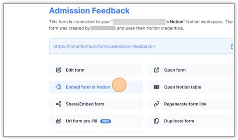Create A Feedback Form With Notionforms Cop Psu It Blog