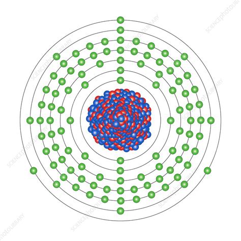 Lawrencium Atomic Structure Stock Image C013 1846 Science Photo Library