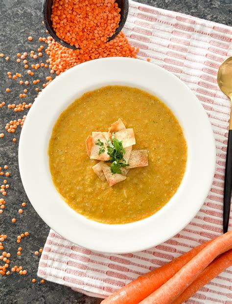 Yellow Lentil Soup Lebanese Simply Lebanese