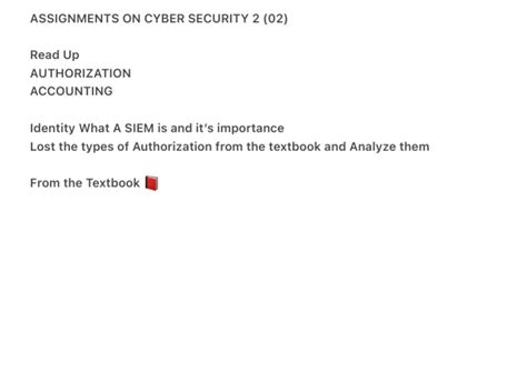 Assignments On Cyber Security 2 Pdf