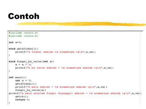 Ppt Struktur Data 5 Pointer Dan Function Powerpoint Presentation