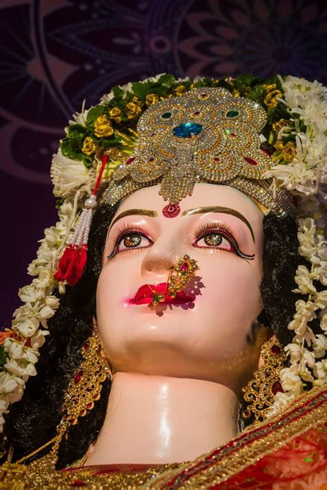 A Beautiful Idol Of Maa Durga Stock Image Image Of Asia Kali