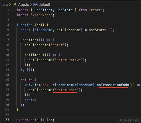 组件进入离开动画？试试 React Transition Group列表是很常见的场景： 如果我们想给它加上进入离开的动 掘金