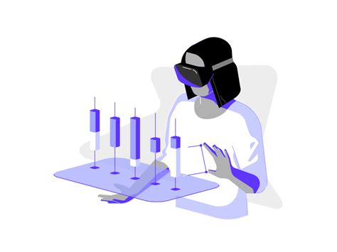 Vr Data Analytics Illustration — Vector Design Svg Png
