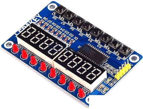Interfacing Tm1638 Led And Key Display Module With Arduino 51 Off