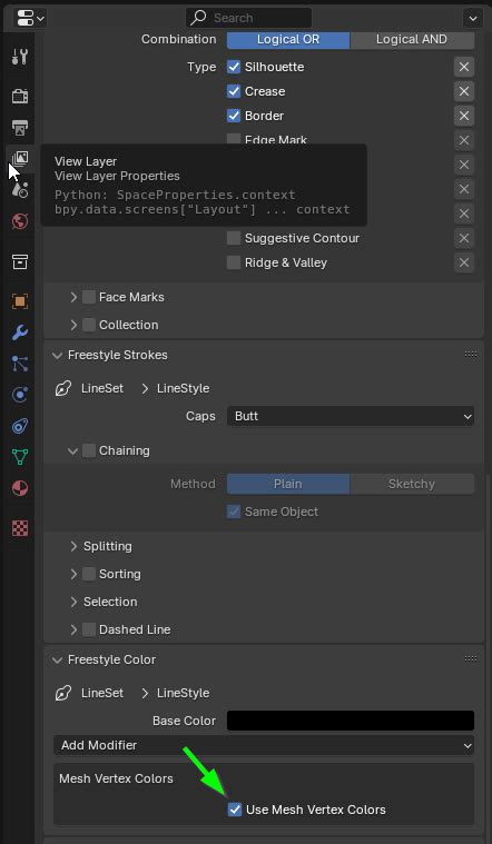 Vertex Colors With Freestyle Ild Render Wiki