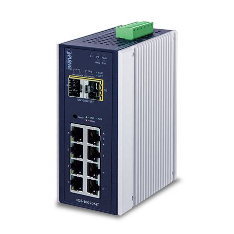 Industrial 8 Port Gigabit Managed Poe Switch Cable Applications
