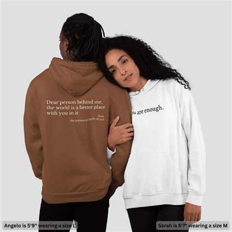 The Original Dear Person Behind Me Hoodie
