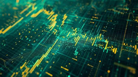 Abstract Digital Data Graphai Generated Image Stock Image Image Of