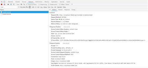 Core Access Control Allow Origin Issue Raised In Angular 6 On Post Operation Stack