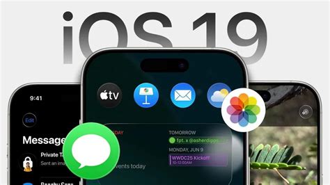 New Ios 19 Design Rounded Icons And A Glass Like Interface