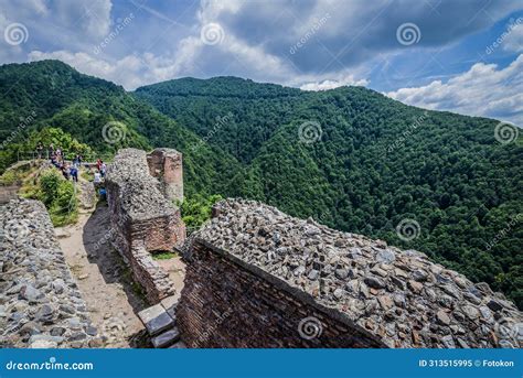 Poenari Castle In Romania Editorial Image Image Of Roumanian 313515995