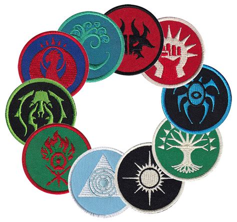 Guild Patch Set Of All 10 Guilds For Magic The Gathering Mtg Pro Shop