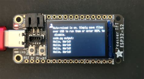 Tft Basics Adafruit Esp32 S2 Tft Feather Adafruit Learning System