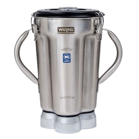 Waring Cb15t 1 Gallon Stainless Steel Food Blender With Timer