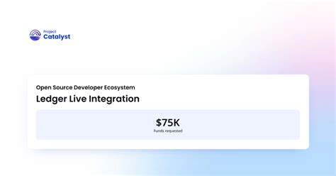 Ledger Live Integration