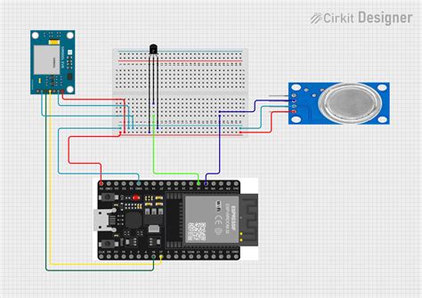 Esp32 Based Environmental Monitoring System With Gsm Connectivity How To Guide And Editable