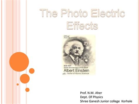Photoelectric Effect Ppt Pptx