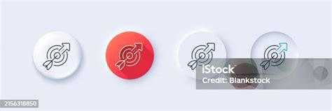 표적 조준선 아이콘입니다 재정 목표 표시 선 아이콘 벡터 0명에 대한 스톡 벡터 아트 및 기타 이미지 0명 3차원 형태 겨냥 Istock