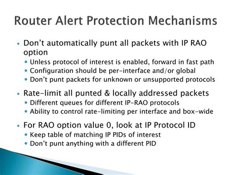 PPT IP Router Alert Considerations And Usage Draft Rahman Rtg Router Alert Considerations