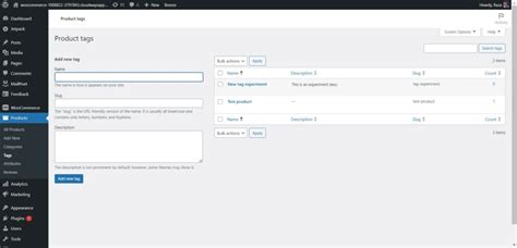 Add Product Tags Attributes And Categories To WooCommerce