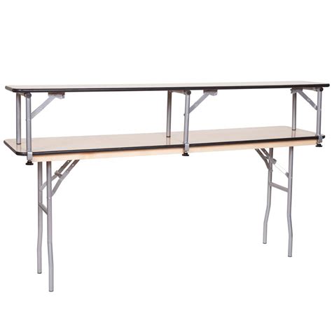 8ft Portable Bar Top Riser Bundle Includes Table Riser Skirting