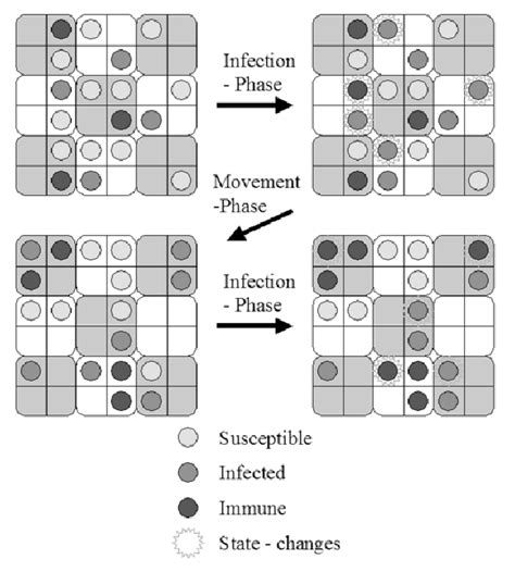 Visualisation Of The Rules For The Sir Cellular Automaton Download Scientific Diagram Visualisation Of The Rules For The Sir Cellular Automaton Download Scientific Diagram