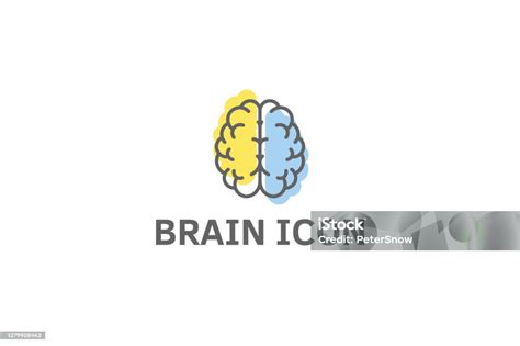 아이디어 창의성 지식 기술 및 인간의 마음을 나타내는 두뇌의 창조적 아이콘 문제 개념 그림 해결 인간의 마음의 벡터 일러스트레이션 감각 지각에 대한 스톡 벡터 아트 및 기타