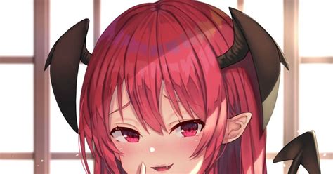 東方project 小悪魔「二人だけの秘密ですよ」 ヲヲグニのイラスト Pixiv Artwork Art Anime