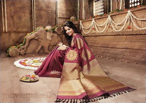 Trisha Pothys Saree Ad Photos Stills Gallery Trisha In Saree For Pothys