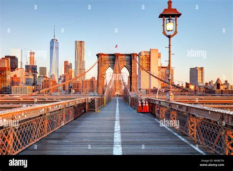 Nyc Skyline Brooklyn Bridge Brooklyn Bridge History Construction