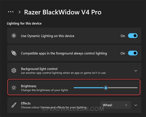 How To Enable Dynamic Lighting In Windows