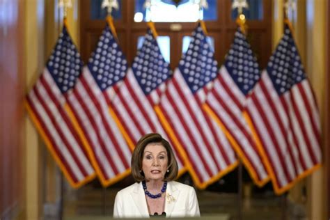 House Speaker Nancy Pelosi Asks For Articles Of Impeachment Against