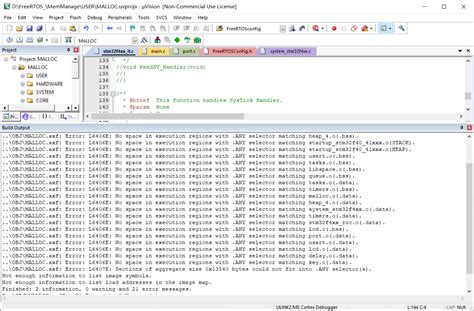 Stm32f407zgt6移植freertos全过程cannot Open Source Input File Freertosh Csdn博客