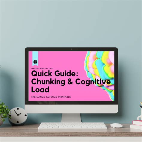 The Chunking And Cognitive Load Quick Guide The Dance Science Shop