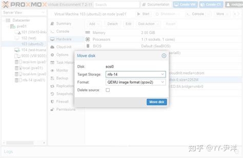 平替vmware？开源虚拟化管理平台proxmox Ve（十三）存储之移动vm虚拟磁盘 知乎