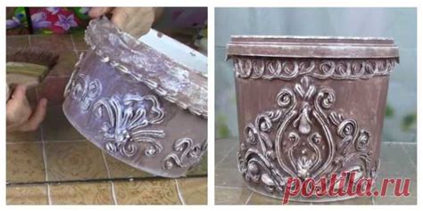 Красивые горшки для цветов своими руками Diy Модная одежда и дизайн ин Декор дома Постила