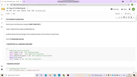 Bhavana Rajan On Linkedin Task1 Gripjune21 Gripjune2021 Datascience Python Intership