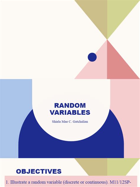 Random Variables Pdf Probability Distribution Random Variable Random Variables Pdf Probability Distribution Random Variable