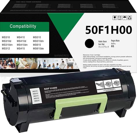 50f1h00 501h Toner Cartridge Black Compatible For 50f1000 Toner Cartridge