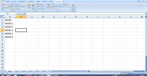 How To Create New Sheet And Name Through A Cell Range